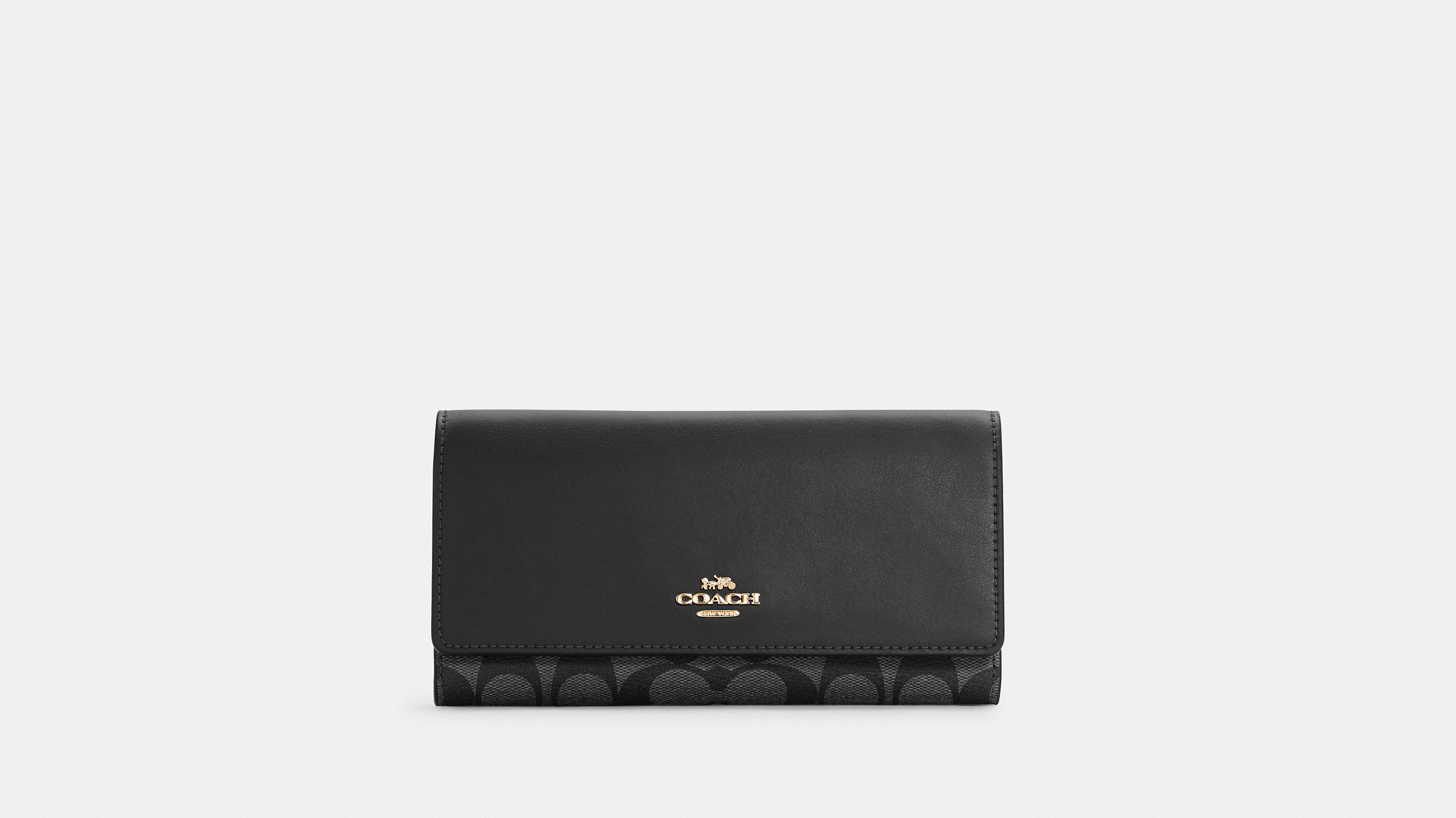 COACH Wallet Slim Trifold Store In Per coach-wallet-slim-trifold-store-in-per