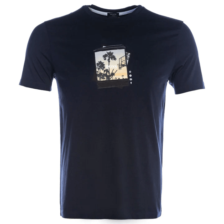 Camiseta BOSS TMix azul – Store In Perú
